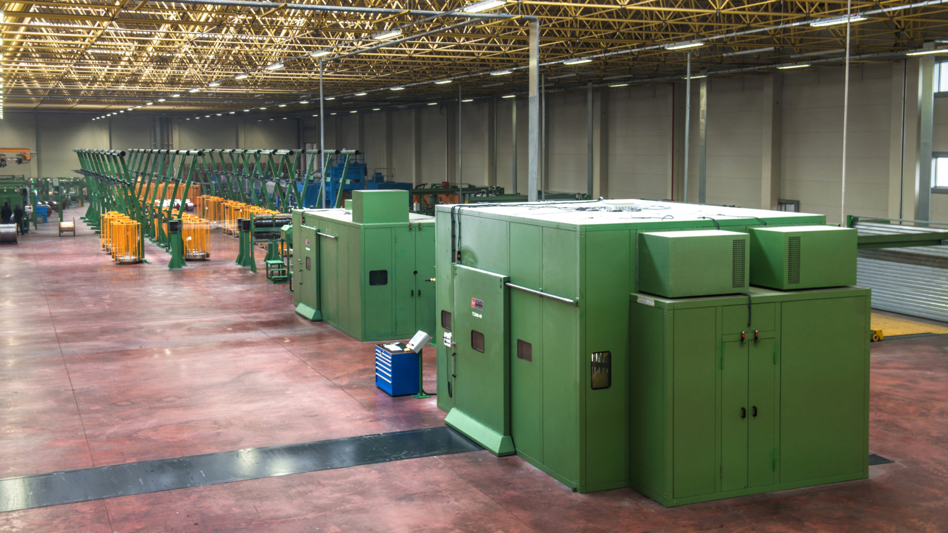 Large Double Twist Stranders From 1000 To 2000 Mm SETIC Large Double Twist Stranders From 1000 To 2000 Mm SETIC
